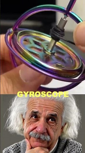 THIS TOY DEFIES GRAVITY WITH PHYSICS! #gyroscope #physicsshorts #angularmomentum