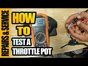 🔊7 Beep Code - Testing a Mobility Scooter Throttle Potentiometer