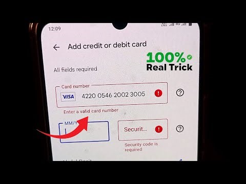 Enter Valid Card Number Problem Solve | Debit & Credit Card Error FIX