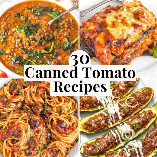 Canned Tomato Recipes - The Plant Based School