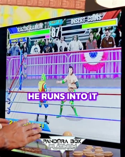 Razorback vs. Doink: Wrestlemania Arcade Battle! #shorts