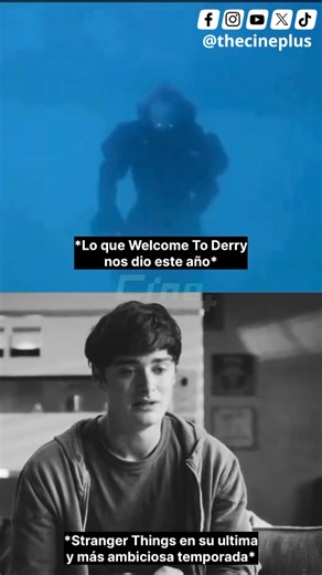 Welcome To Derry >>> Stranger Things. - - - - - #WelcomeToDerry #HBO #StrangerThings #Netflix #fypシ | CINE