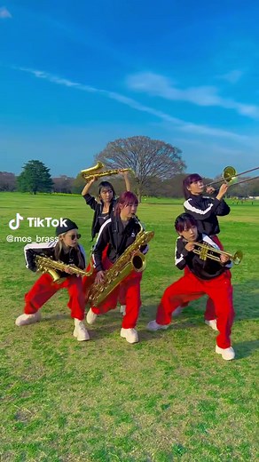 Musical Instrument Performance by Female Brass Band MOS