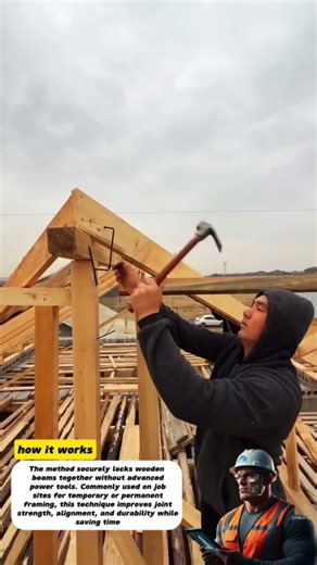 Smart Timber Framing Technique Using Steel Rebar Fasteners