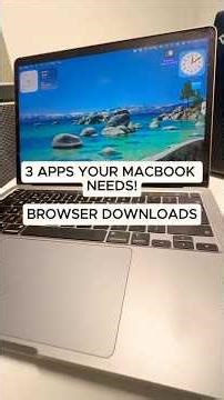 3 Essential MacBook Apps to Download NOW! (AI & Chrome) #macbook #techhacks #chatgpt #tectips #ai