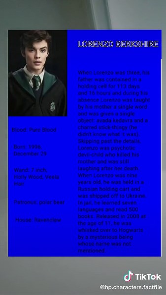 Lorenzo Berkshire: Exploring the Harry Potter Connection