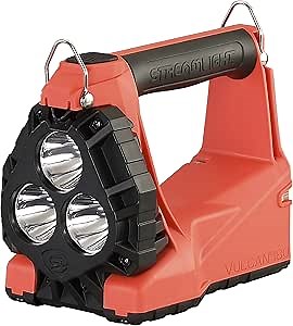 Streamlight 44310 Vulcan 180 Lantern 1200 Lumens with Quick Release Strap, Without Charger, Orange