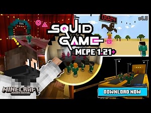 Squid Game Map for Minecraft 1.21+ 😶‍🌫️ || Direct Download link 🔗