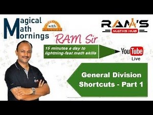 General Division Shortcuts - Part 1