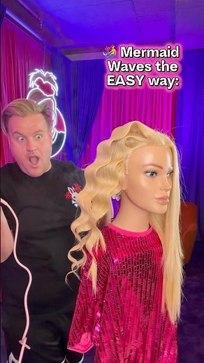 🧜‍♀️ How to actually get Mermaid Waves #hairtips #hairstyles #hairtutorial #longhairstyle