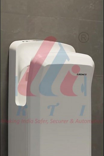 KTI How to Use Euronics Cool Air Stainless Steel Jet Hand Dryer | Quick Demo