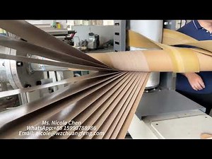 Large & Thick Spiral Paper Tube Core Making Machine