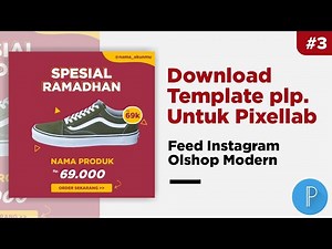 Download File Plp Pixellab Untuk Feed Olshop Di Instagram | Aziz Pict