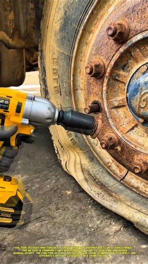 Rusty Wheel Bolt Removal – Power of Impact Wrench!.