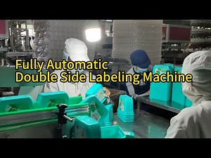 Fully Automatic Double Side Labeling Machine | Double Side Labeling Improves Productivity