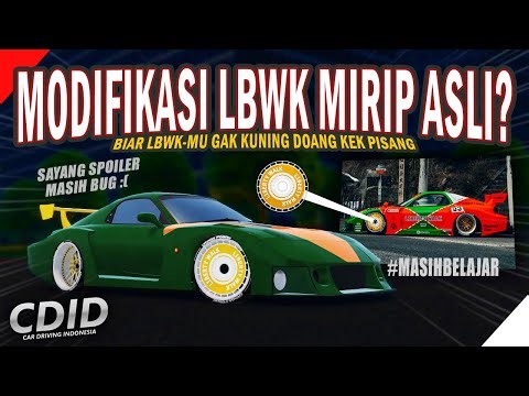 MODIFYING THE RX-7 LBWK Super Silhouette SO IT'S NOT JUST YELLOW, HERE'S THE LBWK WHEEL CODE | CD...