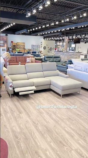 Modern Sectional Sofa with Recliner & Storage | Malmo by Smart Furniture