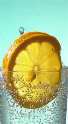 Lemon Splash Refreshment 🍋💦 Ultra Slow Motion