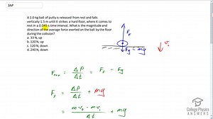 OpenStax College Physics Solution, Chapter 8, Problem 3 (Advanced Placement)