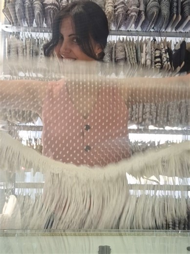 ¿Quieres un mantoncillo flamenco único este año? Escríbeme y dime de que color y estilo te gusta😜🪡 682423294 #pedidoswhatsapp #haberdarchery #merceriaeltorcal #merceriaonline #ideaseltorcal