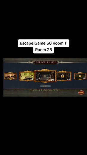 Escape Game 50 Room 1 - Room 25 Walkthrough