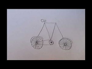 How to draw a cycle 🚲 | Step by Step tutorial 👌