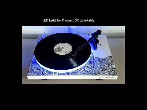Turntable light Installation