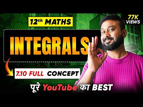 Class 12 Math NCERT | Ch - 7 Integral | Ex 7.10 Introduction | VidyaWise | 2025-26