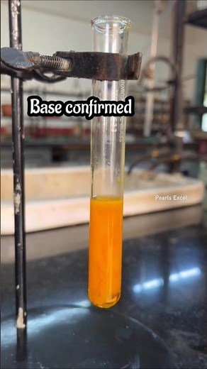 Base Test | organic spotting | identification of organic compound | base compound