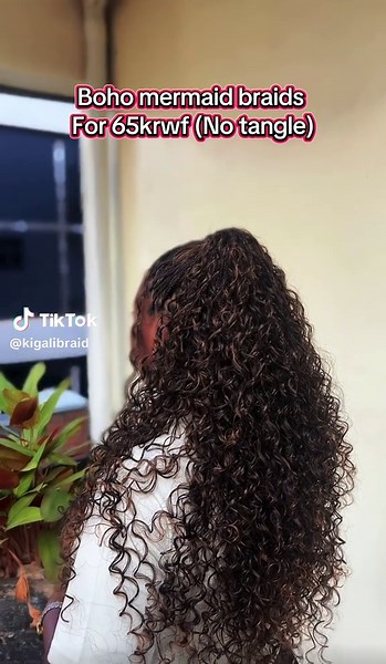 Boho Mermaid Braids in Kigali for 65krwf