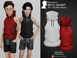 Sims 4 Female Child Athletic