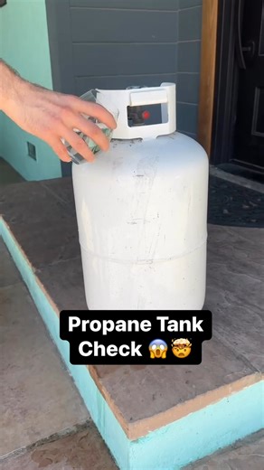 Hot water trick for propane tank 😱 #lifehack #lifehacks #grilltips | Life With Wes & Alison