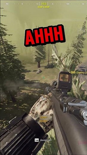 Warzone PREDATOR spotted a SECOND too late! ⏰ #warzone #callofduty #gaming #funny #cod #predator