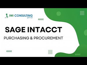 Sage Intacct - Purchasing and Procurement