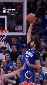 1.4M views · 9.4K reactions | Goga Bitadze with the alley oop slam  || AssuredPartners | Orlando Magic | Facebook