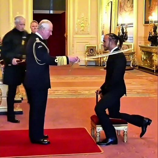 Lewis Hamilton Finally Gets Knighted #F1 #KingCharles #LewisHamilton