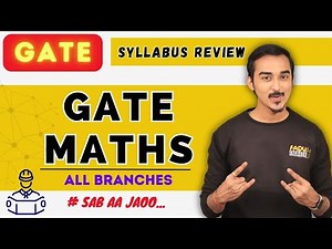GATE MATHEMATICS | GATE MATHS SYLLABUS | GATE 2025 | ENGINEERING MATHS | SAURABH DAHIVADKAR