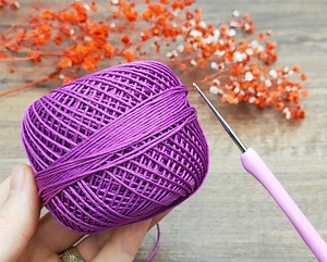 watch the old buttons change 🥰👌 gorgeous crochet #crochet #knitting #Recycle | My Hobby