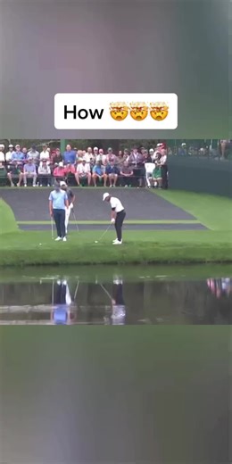 Tommy Fleetwood and Justin Rose nearly skip an Ace #themasters #golffyp #fyp #augustanational #tommyfleetwood