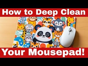 How to Wash a Mousepad - Simple Steps for Deep Cleaning (Without Ruining It!)