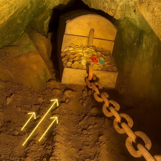 I managed to get the treasure chest in the cave | My.kingdom