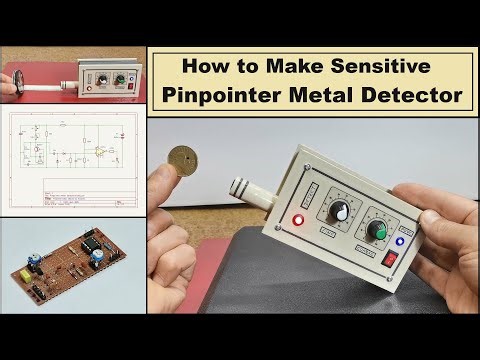 DIY Simple Sensitive Pinpointer Metal Detector