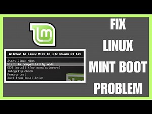 How To Fix Linux Mint Boot Problem - (2025)