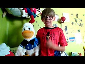 my brand new folkmanis donald duck puppet and a review