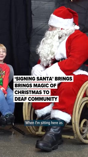 🔗: https://l.mlive.com/dy8x49 This year, like every year, Kent County’s Deaf and Hard of Hearing Services made Christmas accessible to Michigan kids by bringing in “Signing Santa” to Grand Rapids. “Deaf people don’t always have access to Santa,” Santa Derrick Wakefield said who is deaf and fluent in ASL. | MLive.com