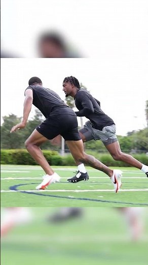 Defensive Back 4 Cone Mirror Drill