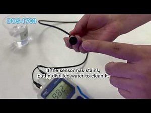 Portable DO meter calibration