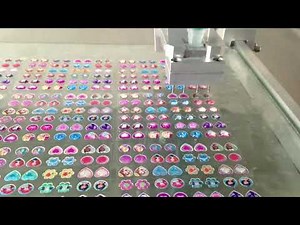How to Make 3D Domed Cartoon Stickers | Sticker Doming Machine| 3D Lable Dispensing Machine
