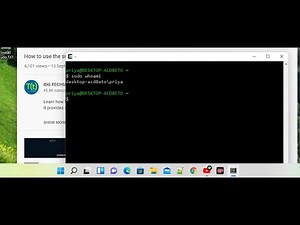 how to use sudo command in cygwin in windows 11 || how to install sudo command in windows