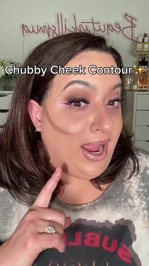 Chubby Cheek Contour: Round Face Makeup Tutorial